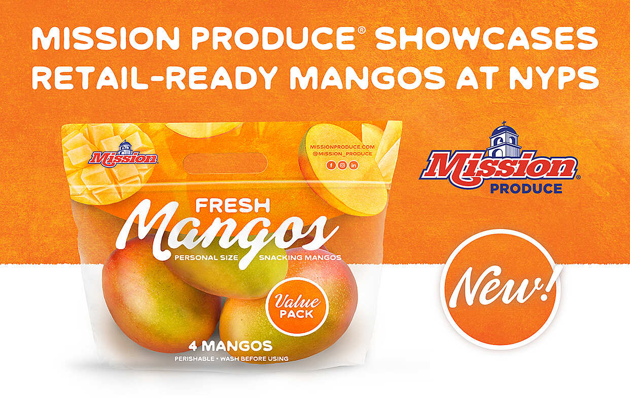 MISSION PRODUCE® SHOWCASES RETAIL READY MANGOS AT NYPS - Mission Produce